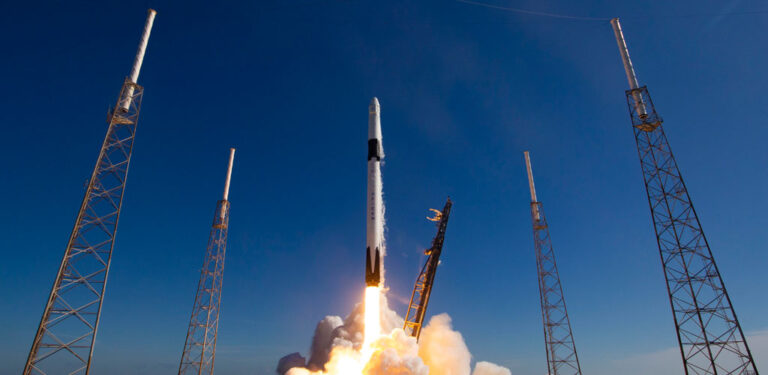 How An Orbital Rocket Is Held Upright And In Place On A Launchpad ...