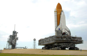 How An Orbital Rocket Is Held Upright And In Place On A Launchpad ...
